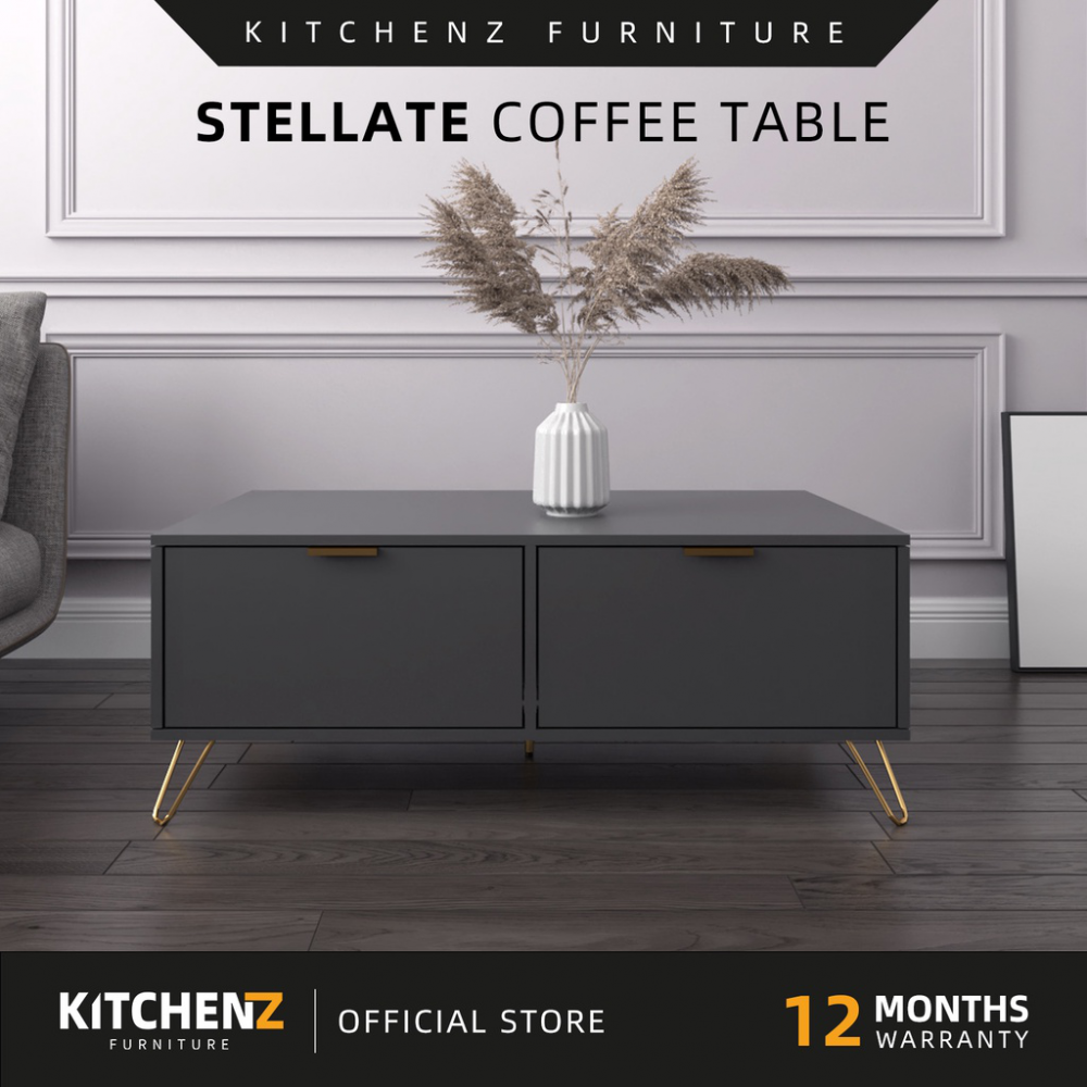 KitchenZ Stellate Series 4Ft Coffee Table Living Room Meja Kopi Side ...