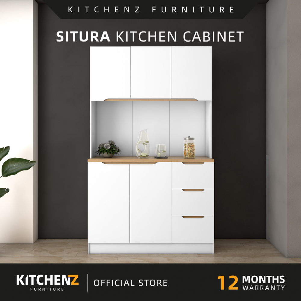 KitchenZ Situra Series Kitchen Cabinets Tall Unit Kitchen Storage ...