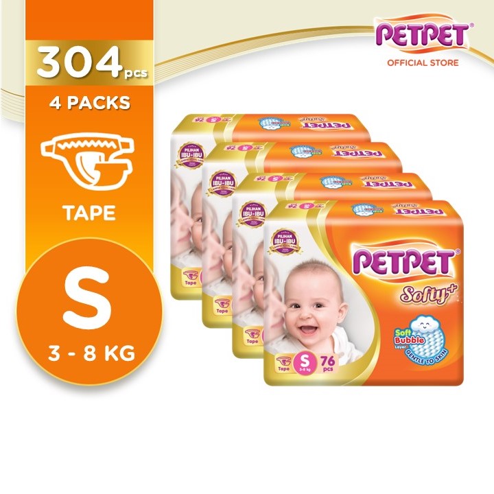 PetPet Tape Gold+ S 76 pcs x 4 pack | Subplace: Subscriptions Make Life ...