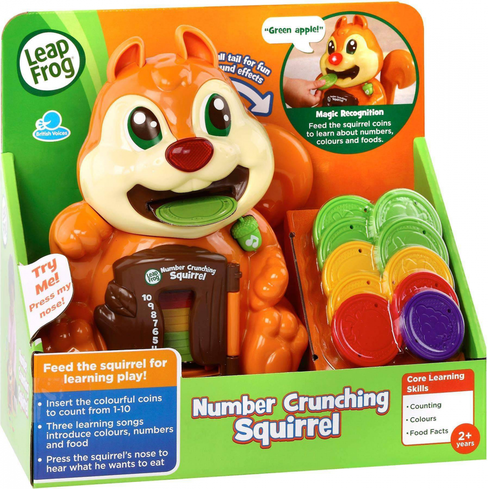 LEAPFROG NUMBER CRUNCHING SQUIRREL | Subplace: Subscriptions Make Life ...