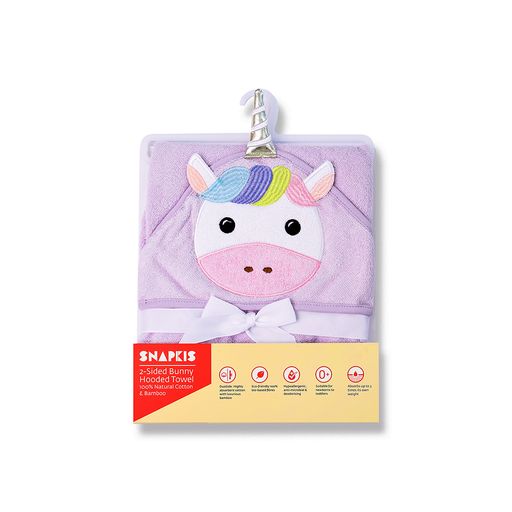 SNAPKIS 2-SIDED HOODED TOWEL LION | Subplace: Subscriptions Make Life ...