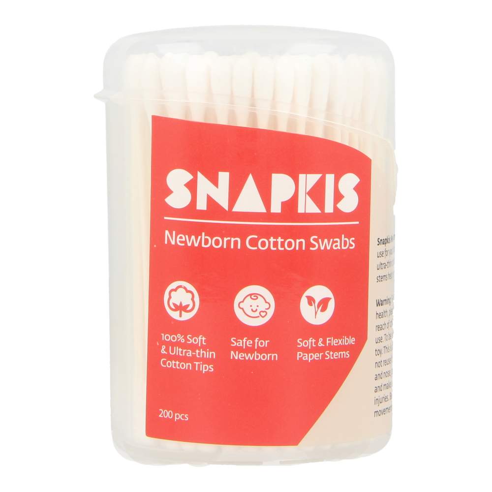 SNAPKIS NEWBORN COTTON SWAB 200PC (REFRESHED) | Subplace: Subscriptions ...