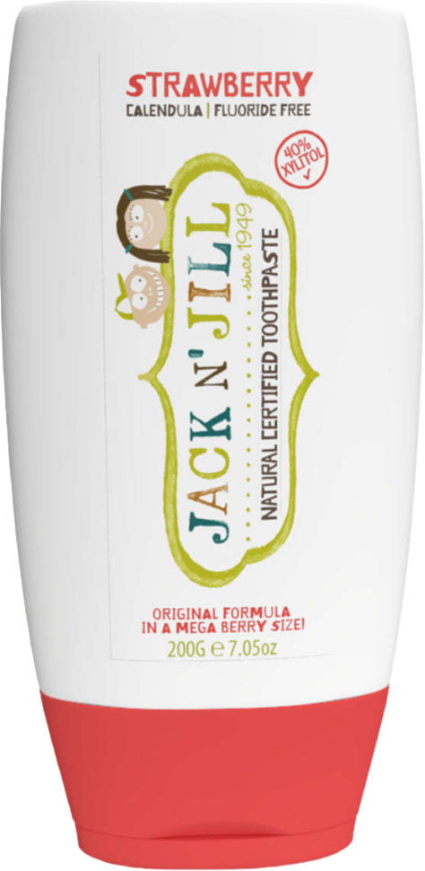 Jack N' Jill Strawberry Mega Berry Natural Toothpaste 200g | Subplace ...