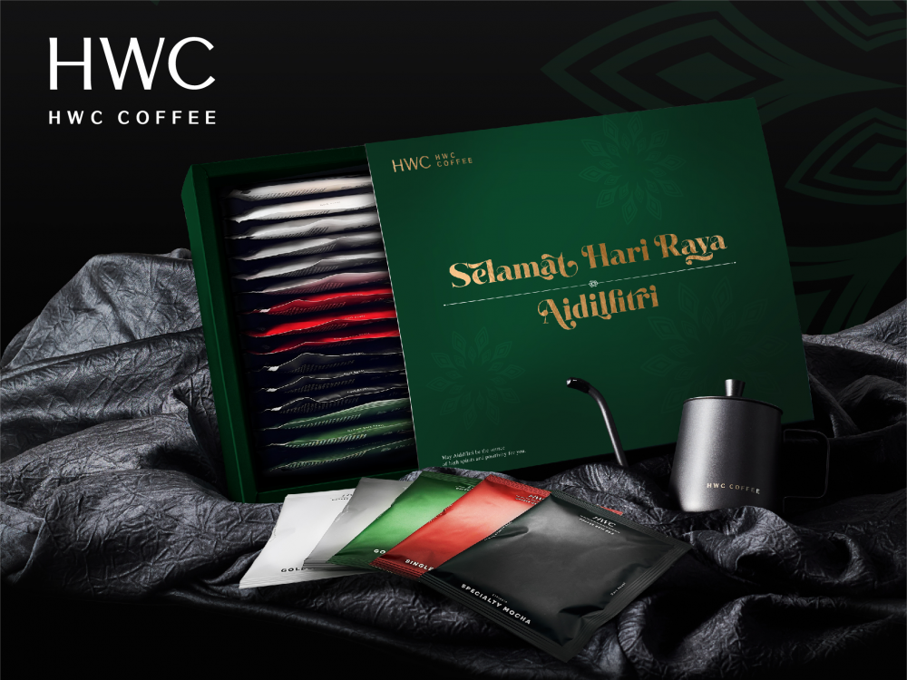 East.M HWC 2023 Raya Classic Drip Bag Coffee Gift Box [ 15's Sachets ...