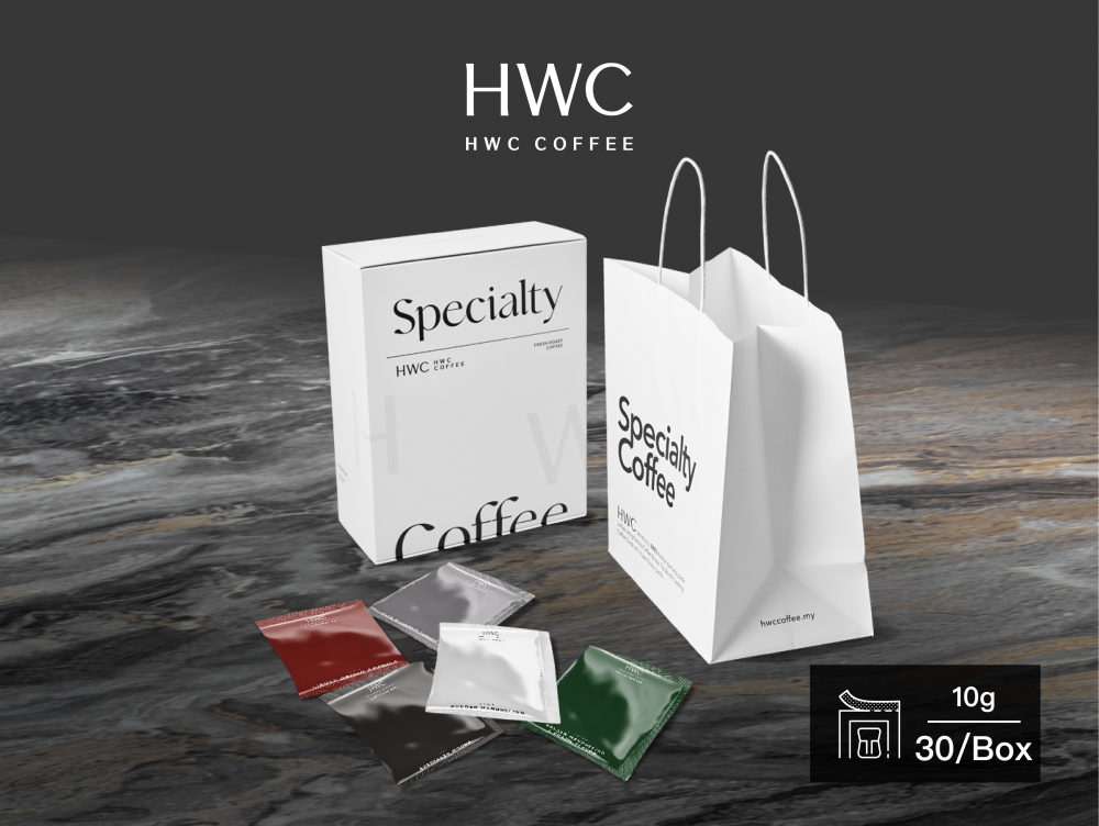 East.M HWC Classic Drip Bag Coffee Gift Box [ Mix Flavours - 30's Sachets ] (ONE-TIME PURCHASE ...