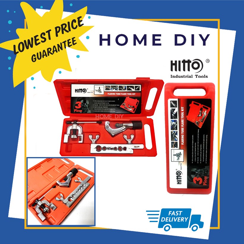 [100% ORIGINAL] HITTO HEAVY DUTY FLARING TOOLS SET | Subplace ...