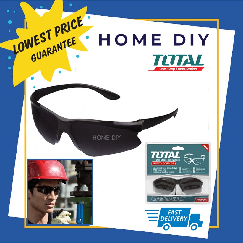 TOTAL Safety Goggles Safety Glasses TSP305 | Subplace: Subscriptions ...