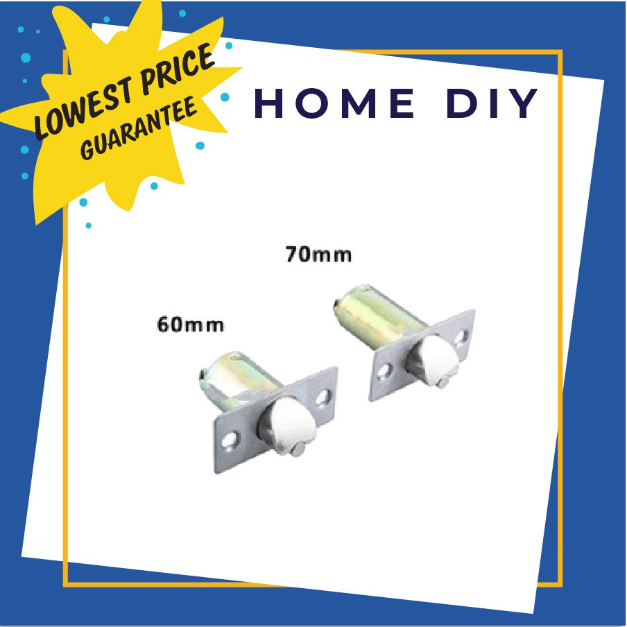 Cylindrical Door Lock Tongue Spring Latch Backset Accessories(60MM ...