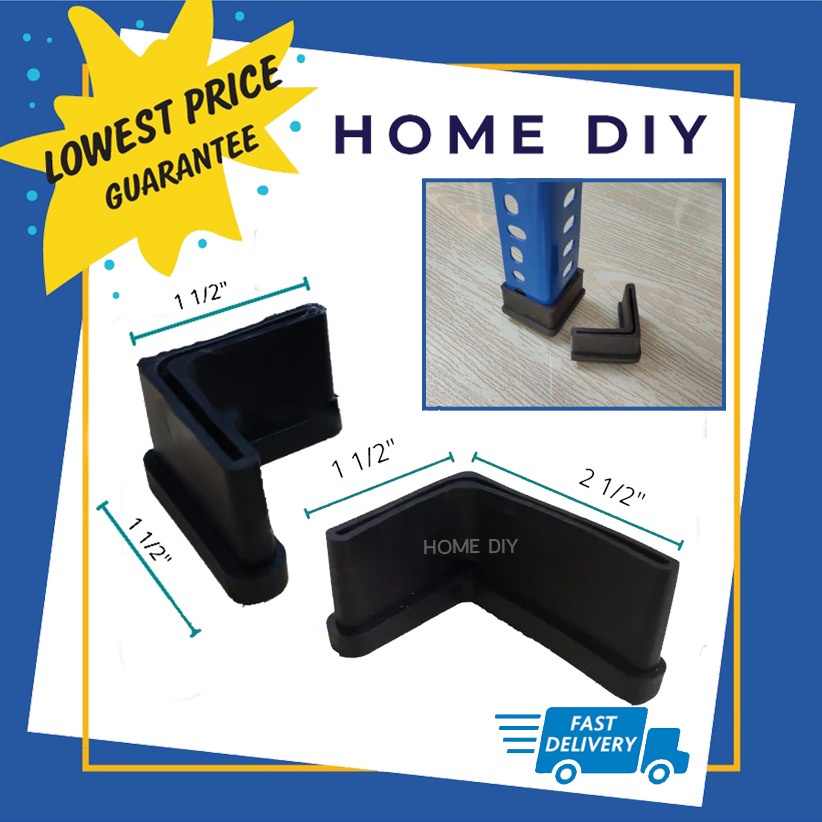 *READY STOCK* RUBBER STOPPER BASE / RAK BESI SLOTTED /ANGLE BAR RUBBER ...