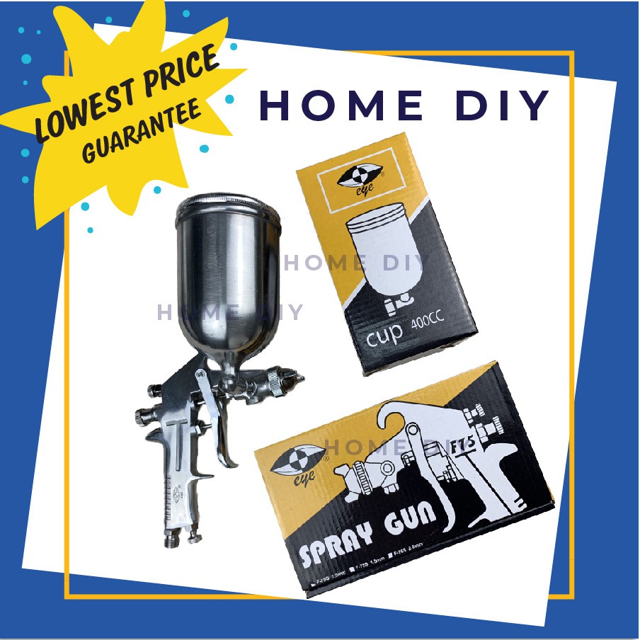 *MADE IN TAIWAN* HITTO 400CC Professional Gravity Feed Spray Gun Paint ...