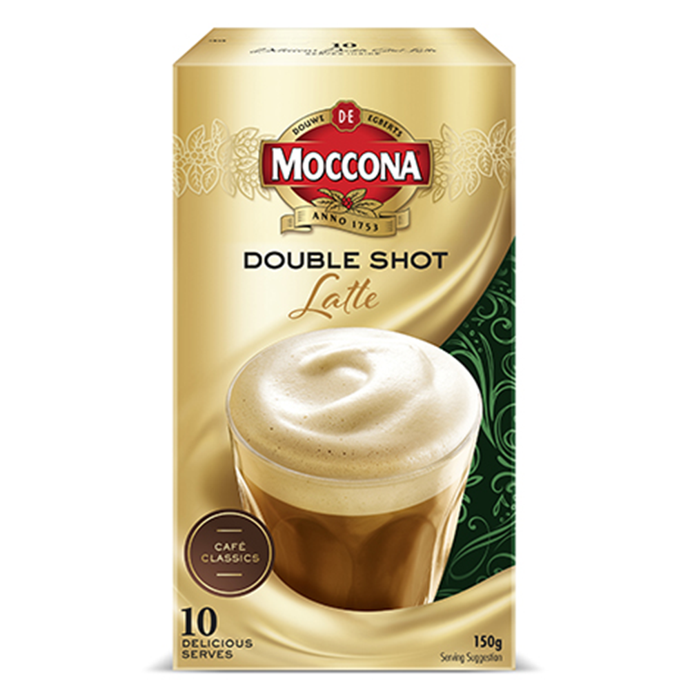 Moccona Double Shot Latte Sachets 10 Pack 150g | INCLUDE DELIVERY CAJ | Subplace: Subscriptions ...